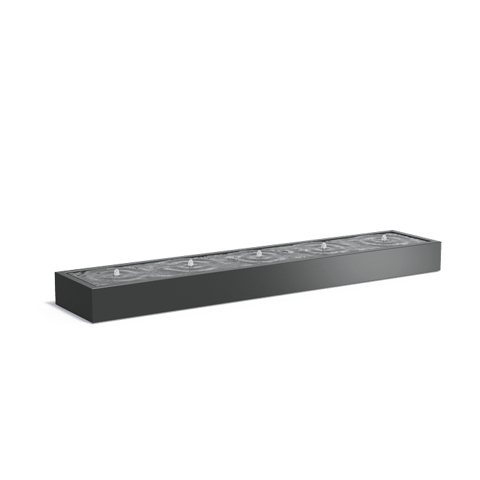 Water Table | Aluminum | Height 40 cm | 500 x 100 cm - Terras&Co