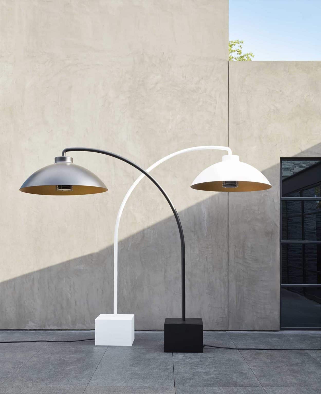 Design-Terrasverwarmer | Heatsail Dome staand | Terras & Co