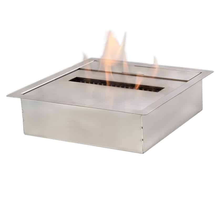 Bio-ethanol Inbouwbrander EasyFires | 29x29 cm | Terras & Co